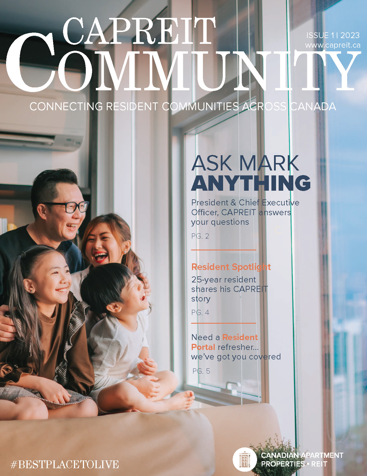 Introducing CAPREIT Community - a newly redesigned newsletter for ...